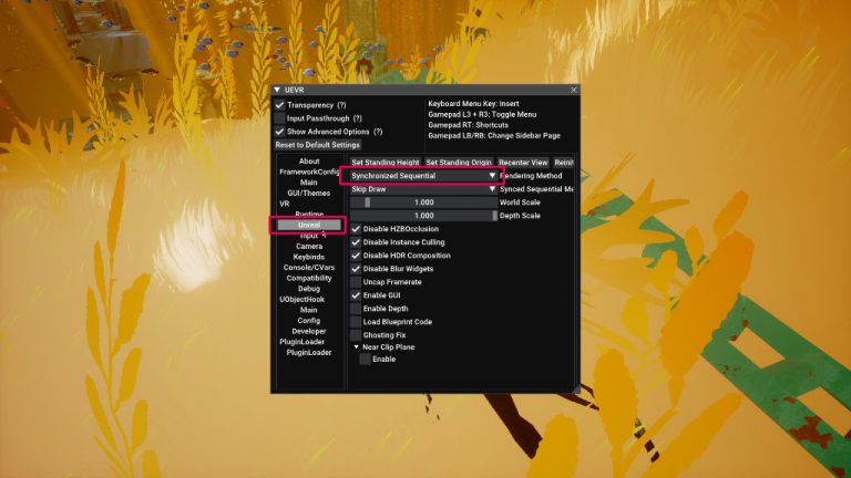 Unreal Engine4, 5製ゲームをVR化できる魔法のMOD「UEVR」 – らくがき帖